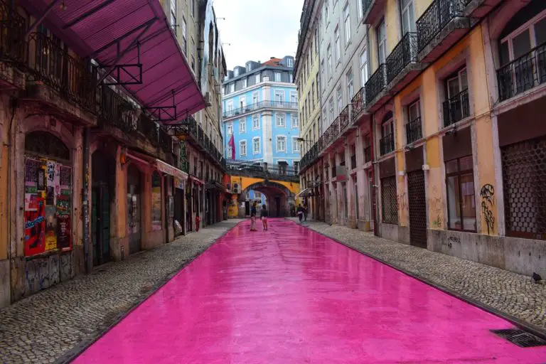 How to get to the Pink Street in Lisbon | Wanderlust & Life