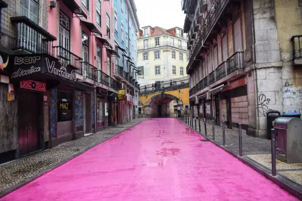 How to get to the Pink Street in Lisbon | Wanderlust & Life